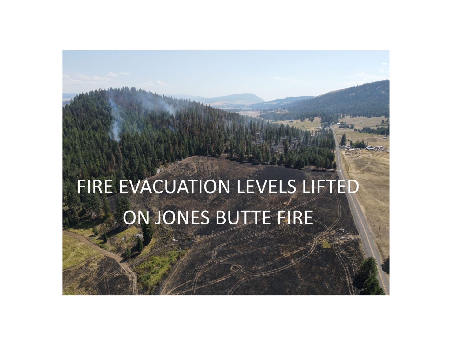 Jones Butte Fire - Union County